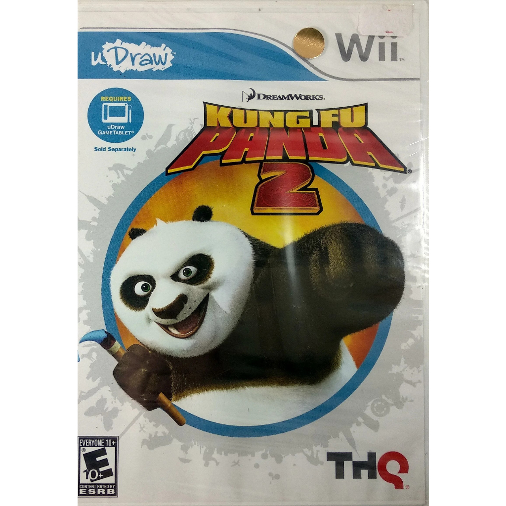 Jogo Kung Fu Panda UDraw para Nintendo Wii Requer Tablet | Shopee Brasil
