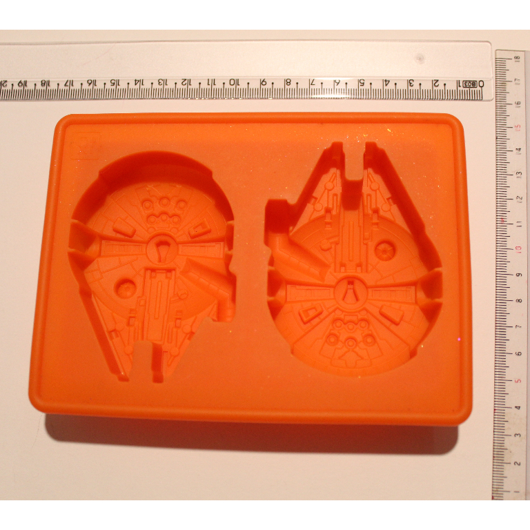 Resina epoxi forma de silicone para artesanato - nave Millennium Falcon ...