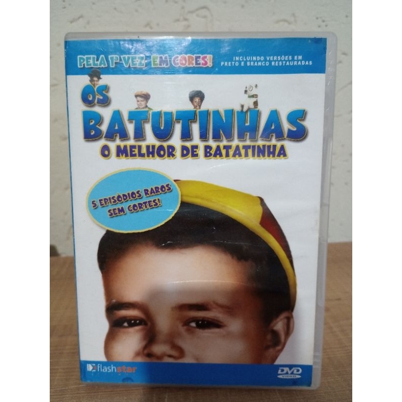 Dvd Os Batutinhas O Melhor de Batatinha ( em cores ) | Shopee Brasil