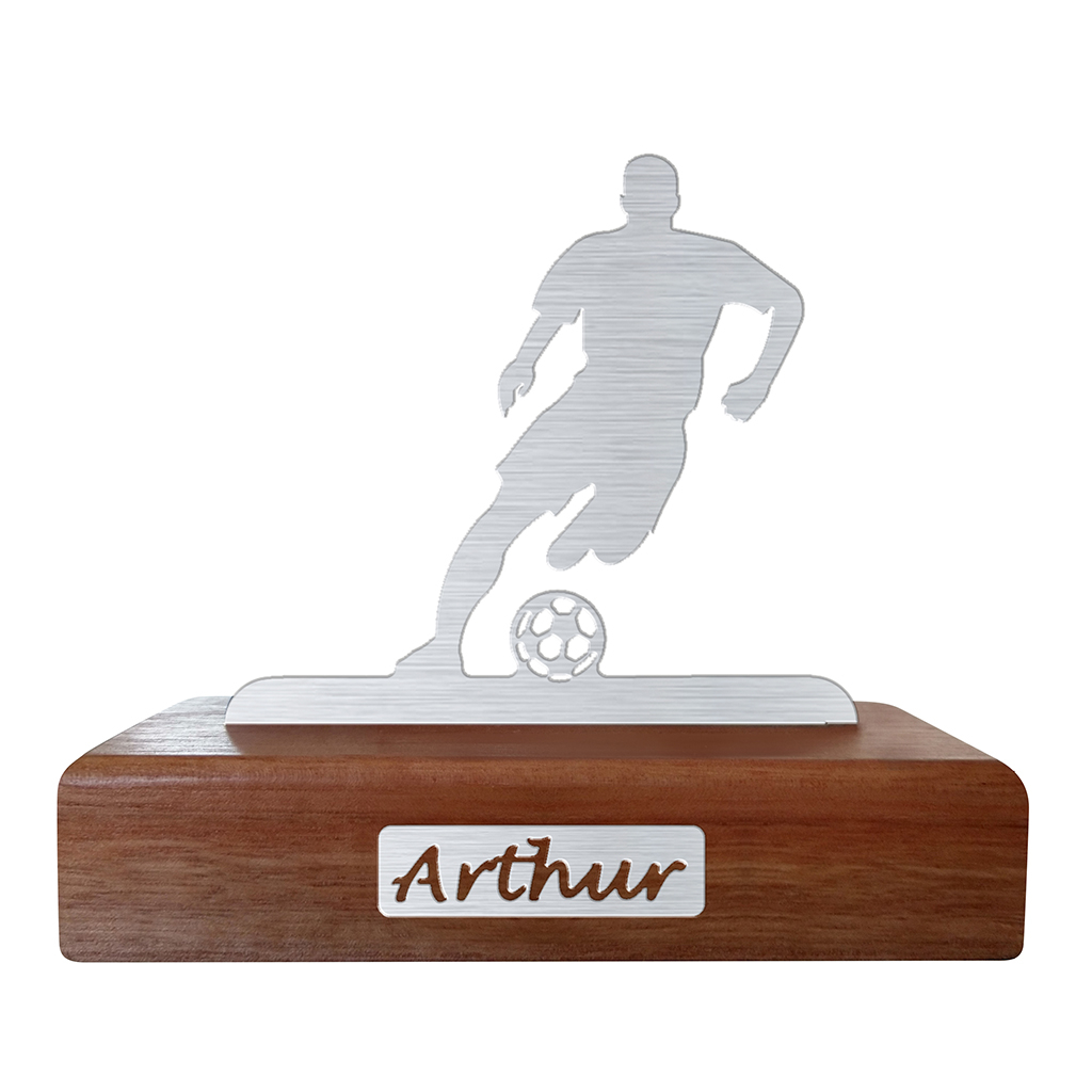 Troféu Decor Personalizado Com o Nome e Esporte | Shopee Brasil