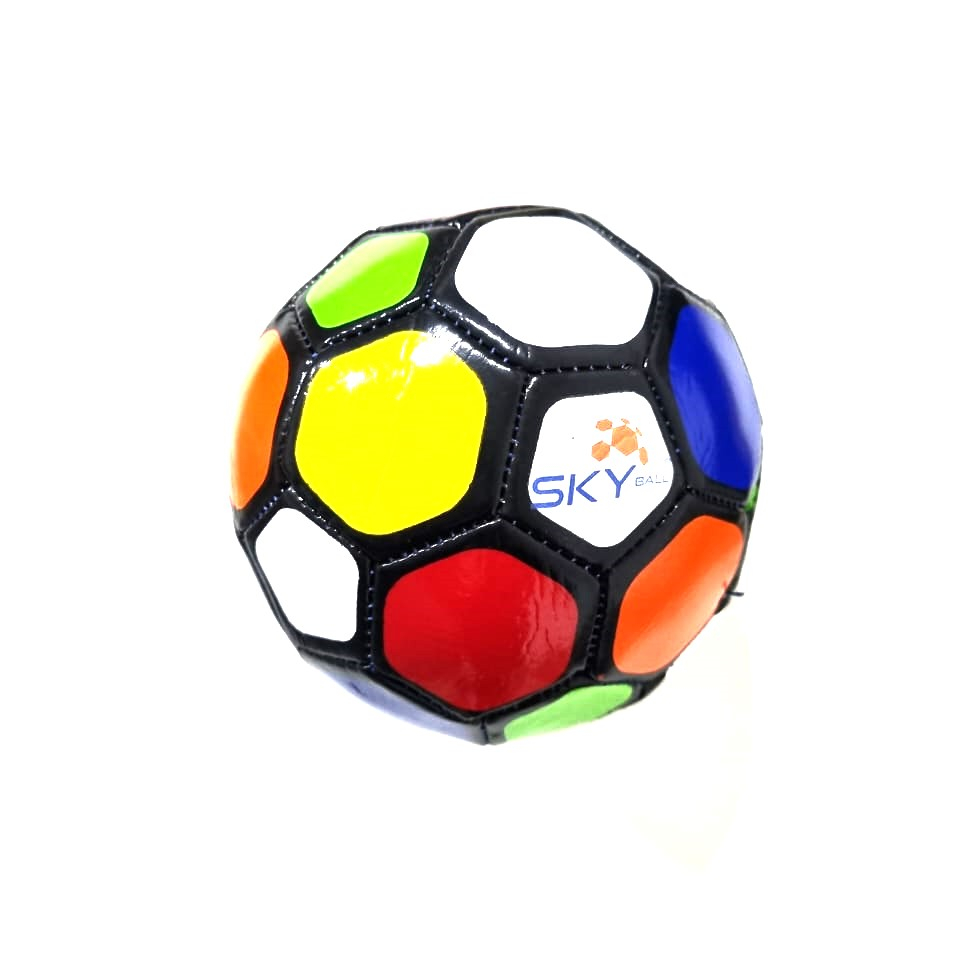 Mini Bola De Futebol Coloridas Campo Futsal Society Sky Ball | Shopee ...