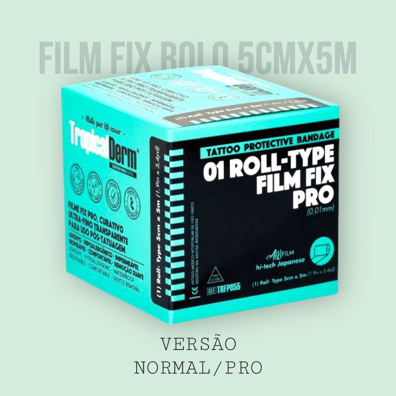 Filme Protetor - TropicalDerm Fix - Rolo 5cm x 5 Metros - Escorrega o Preço