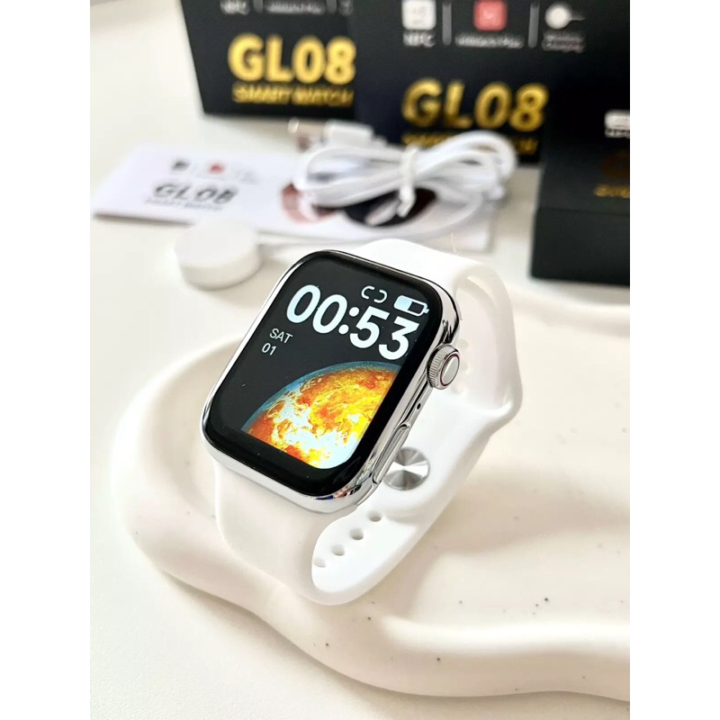 Smartwatch GL-08 watch Branco | Shopee Brasil