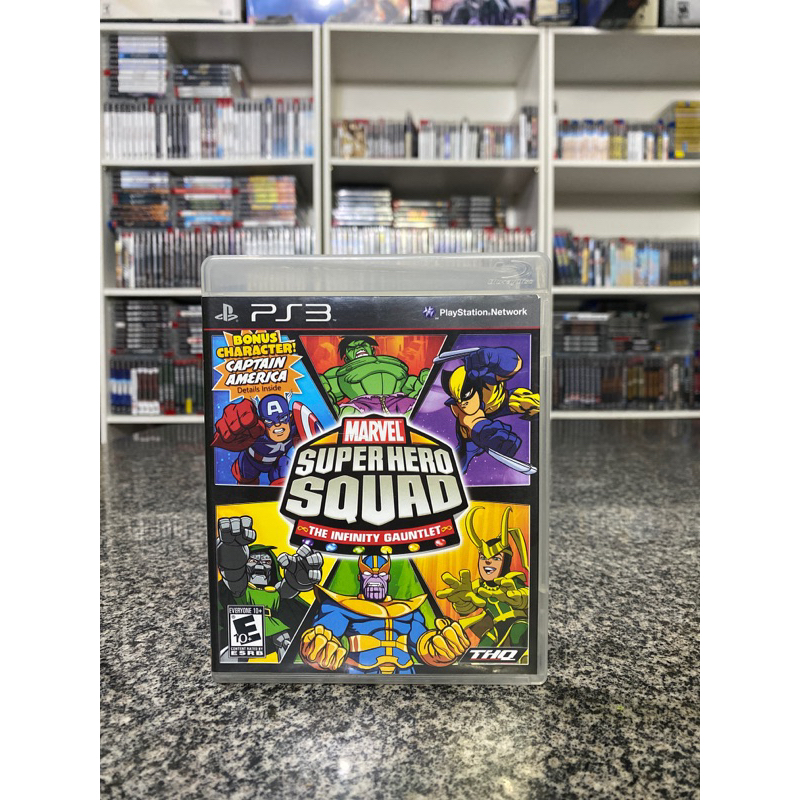Marvel Super Hero Squad The Infinity Gauntlet - Ps3 Playstation 3 Mídia ...