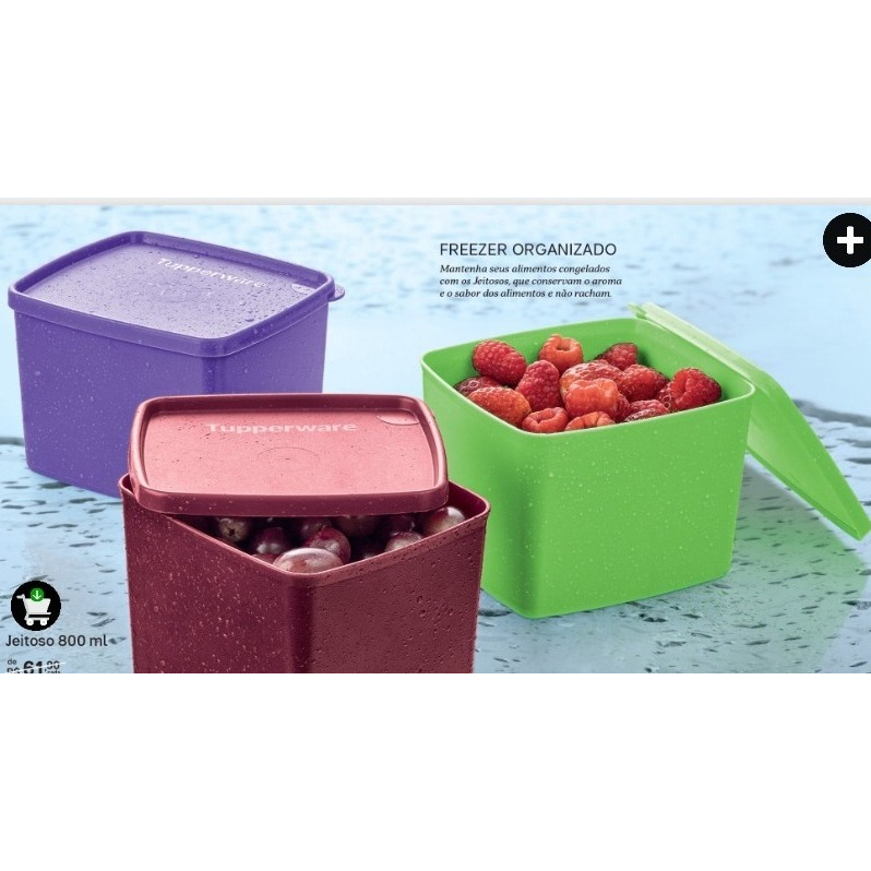 Tupperware Jeitosinho 800ml | Shopee Brasil