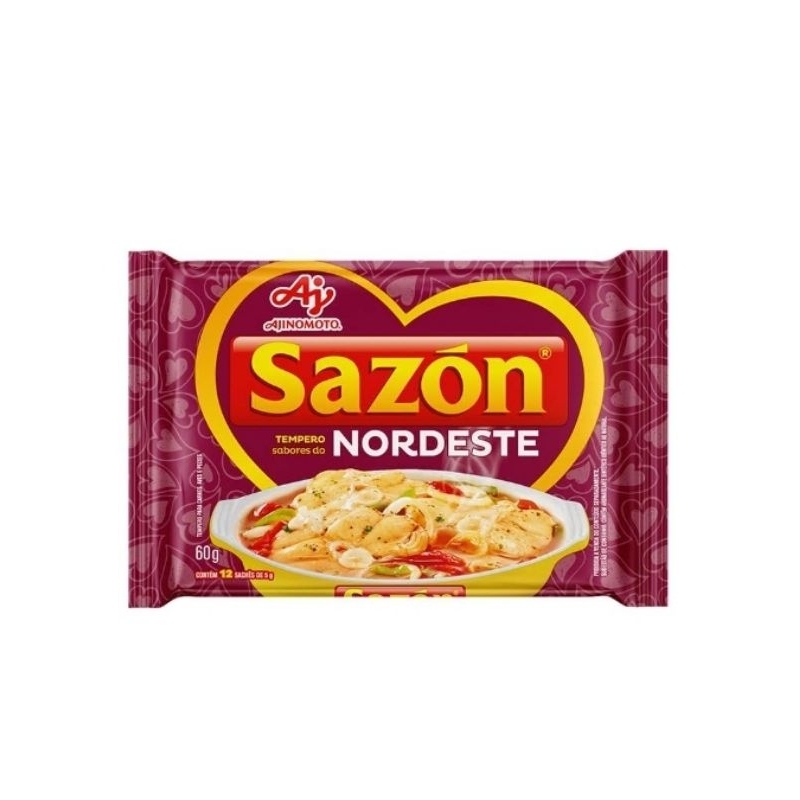 Sazon Nordeste 60g Pacote12 und | Shopee Brasil