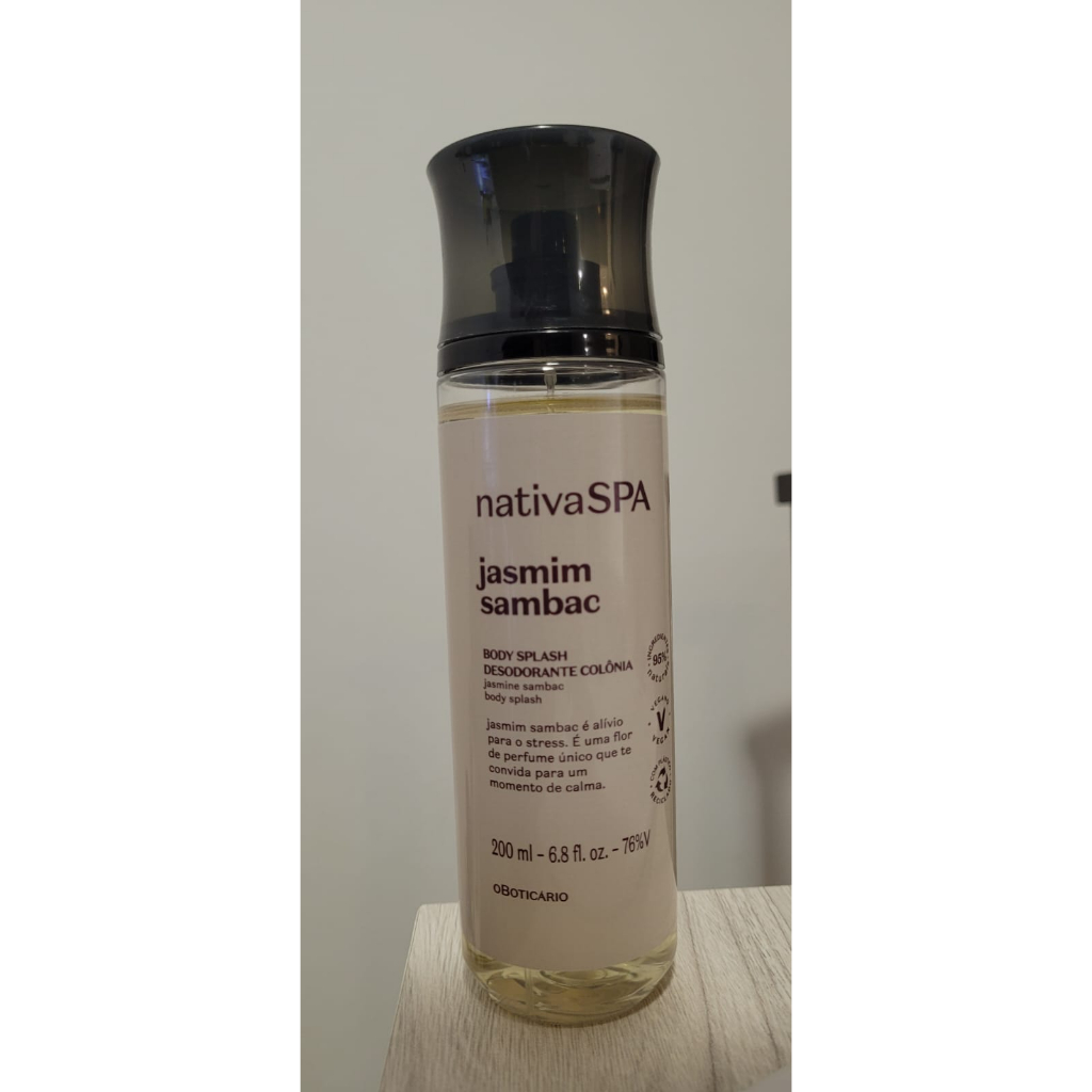 Body Splash Desodorante Colônia Nativa SPA Jasmim Sambac 200ml | Shopee ...