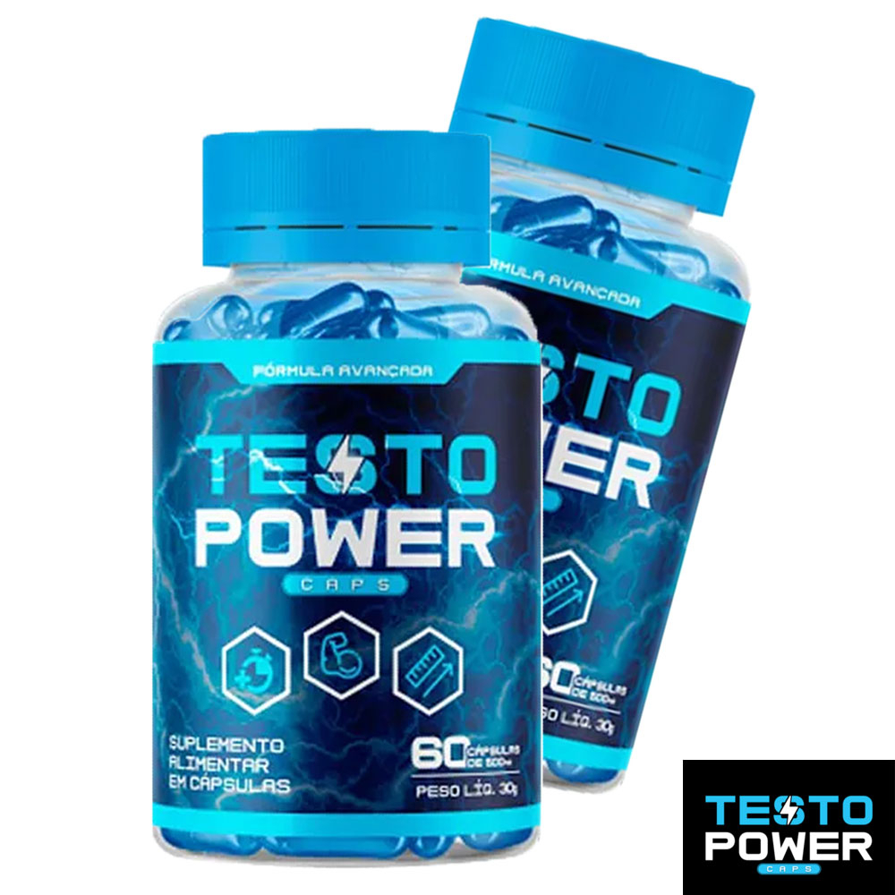 Testo Power 120 Cápsulas | Shopee Brasil