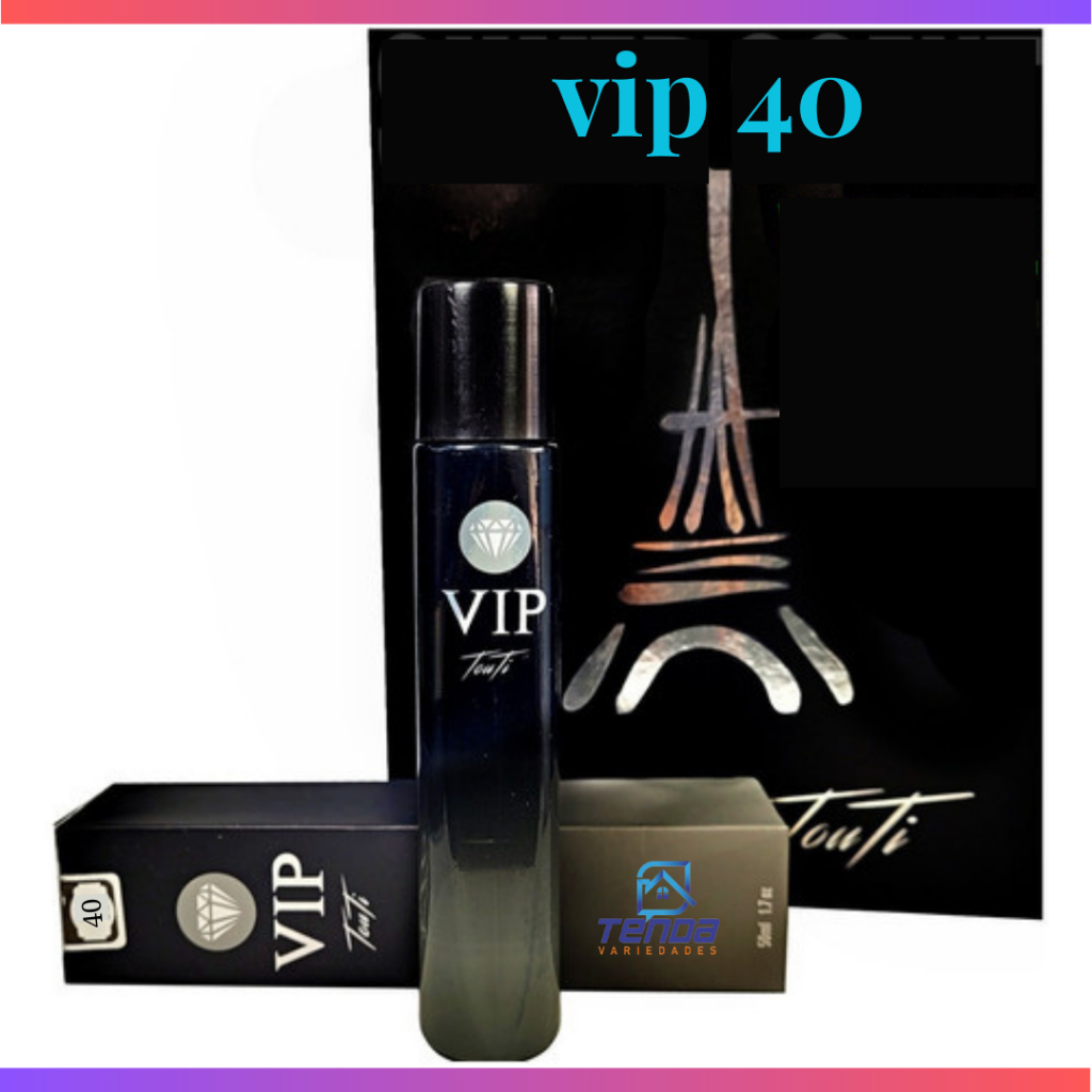 Perfume Touti Vip 40 Masculino - Fragrância Silver Scent Intense ...