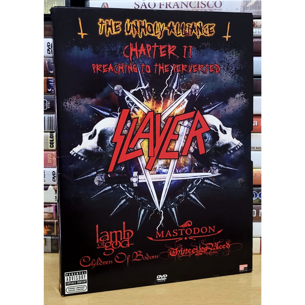 DVD Slayer - The Unholy Alliance Chapter Two Preaching To The Perverted ...