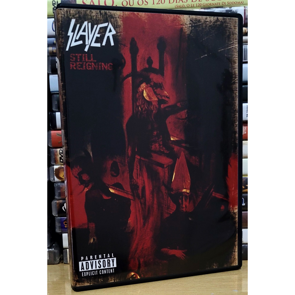 DVD Slayer - Still Reigning (Original Seminovo) | Shopee Brasil