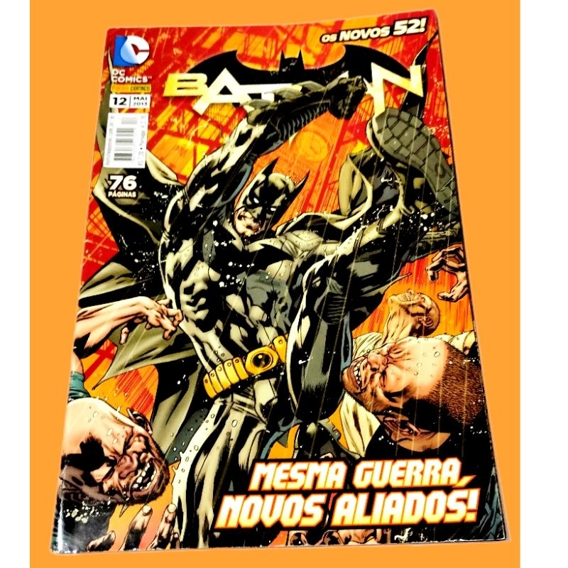 HQ Batman - Os novos 52! Edição 12. | Shopee Brasil