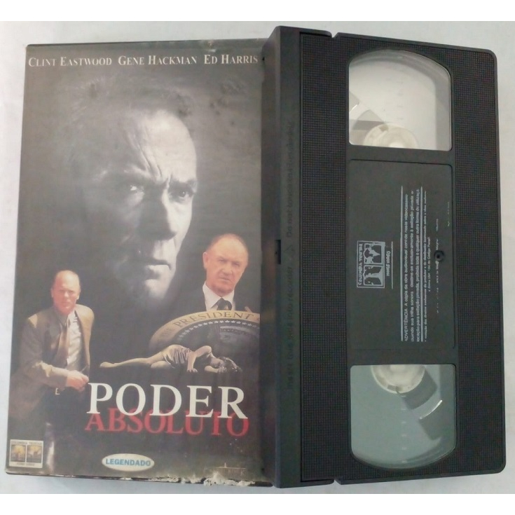 Fita VHS Original - Poder Absoluto | Shopee Brasil
