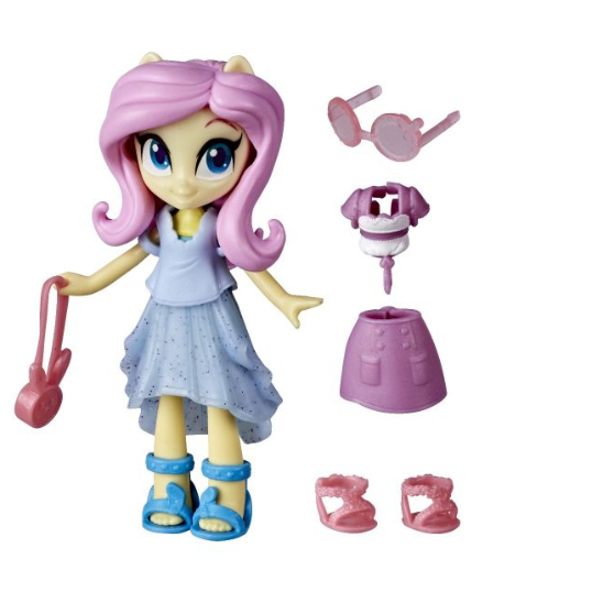 Boneca Fluttershy My Little Pony Equestria Girls Fashion Squad | Shopee Brasil