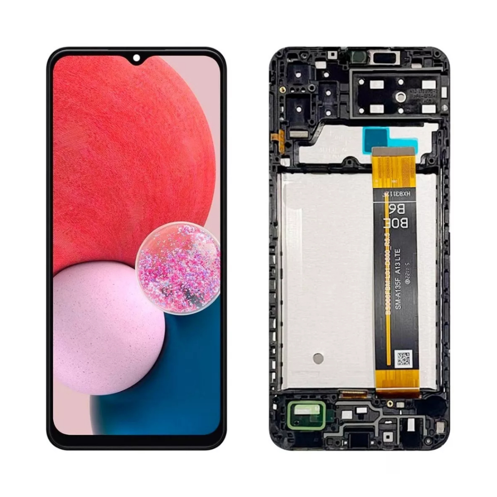 Tela Frontal Display Lcd Touch Compatível Samsung A13 Com Aro Original Premium | Shopee Brasil