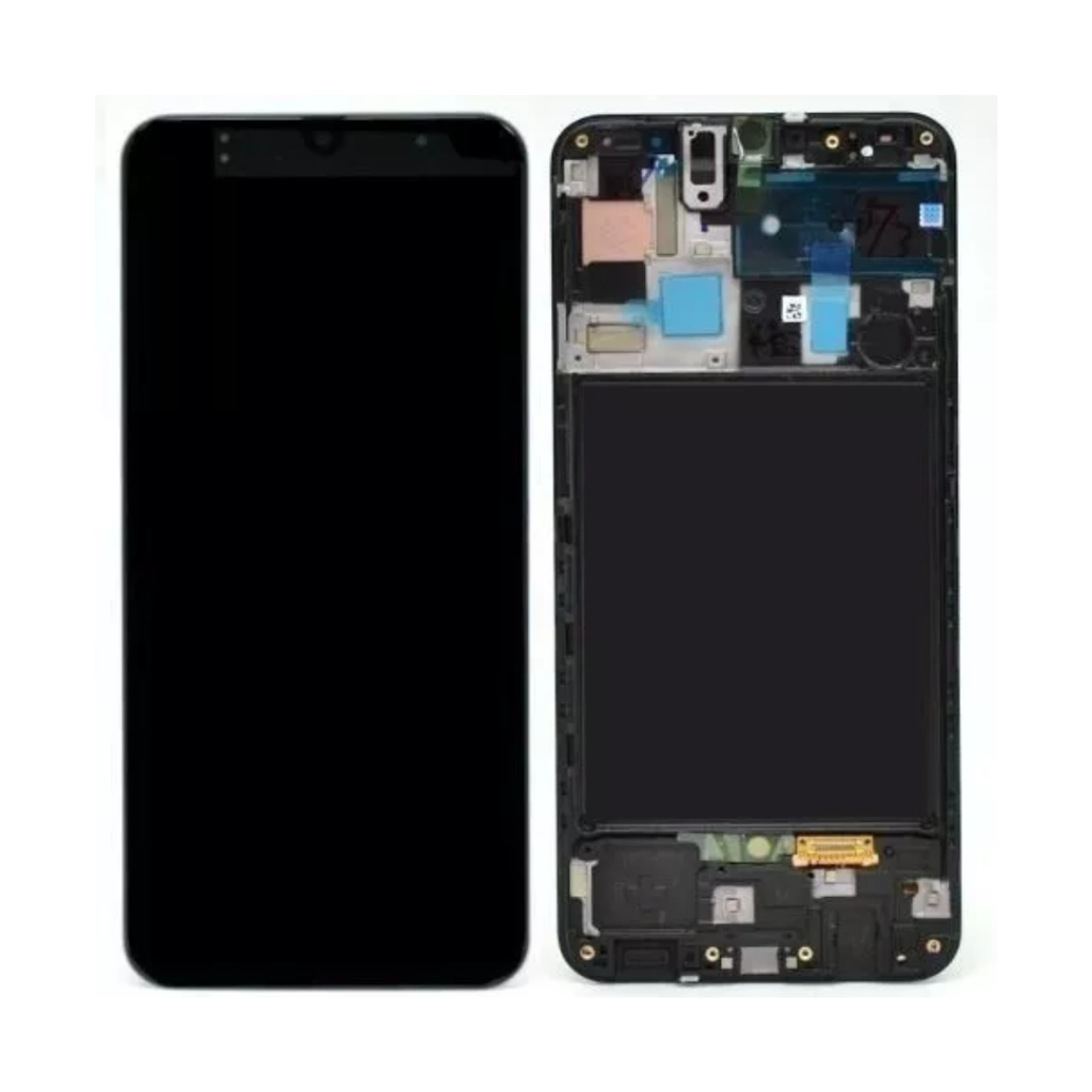 Tela Frontal Display Lcd Touch Compatível A50 Orig Com Aro | Shopee Brasil