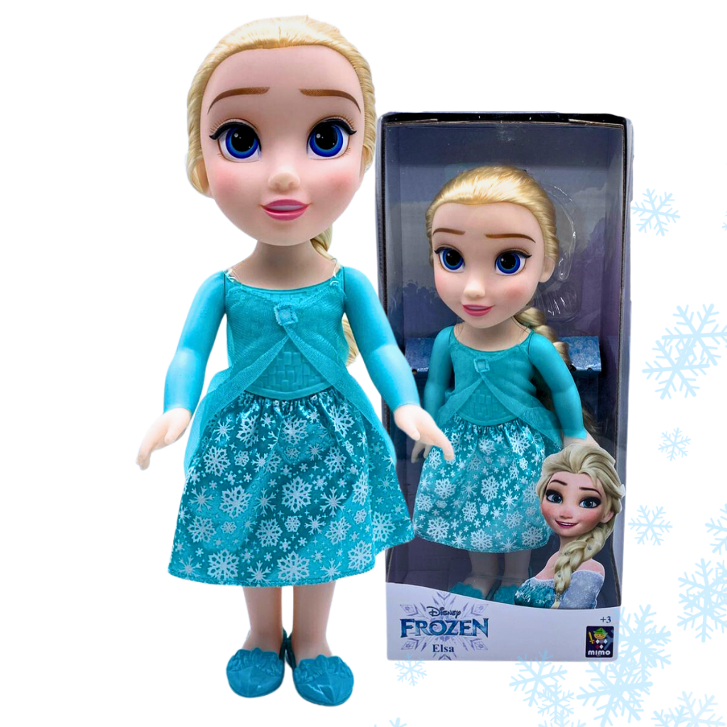 Boneca Princesa Elsa Frozen Clássica Disney Brinquedo Infantil | Shopee ...