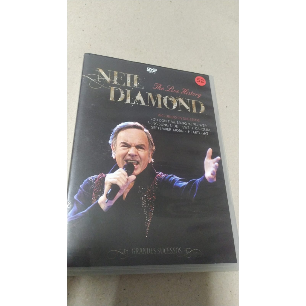 dvd NEIL DIAMOND | Shopee Brasil