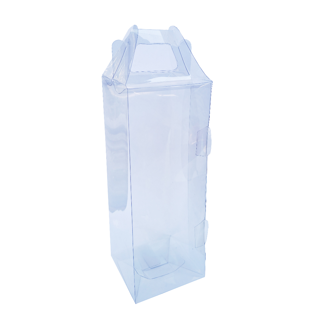 Caixa de Acetato Transparente 8x8x21cm pc c/ 20 unidades Caixa para ...