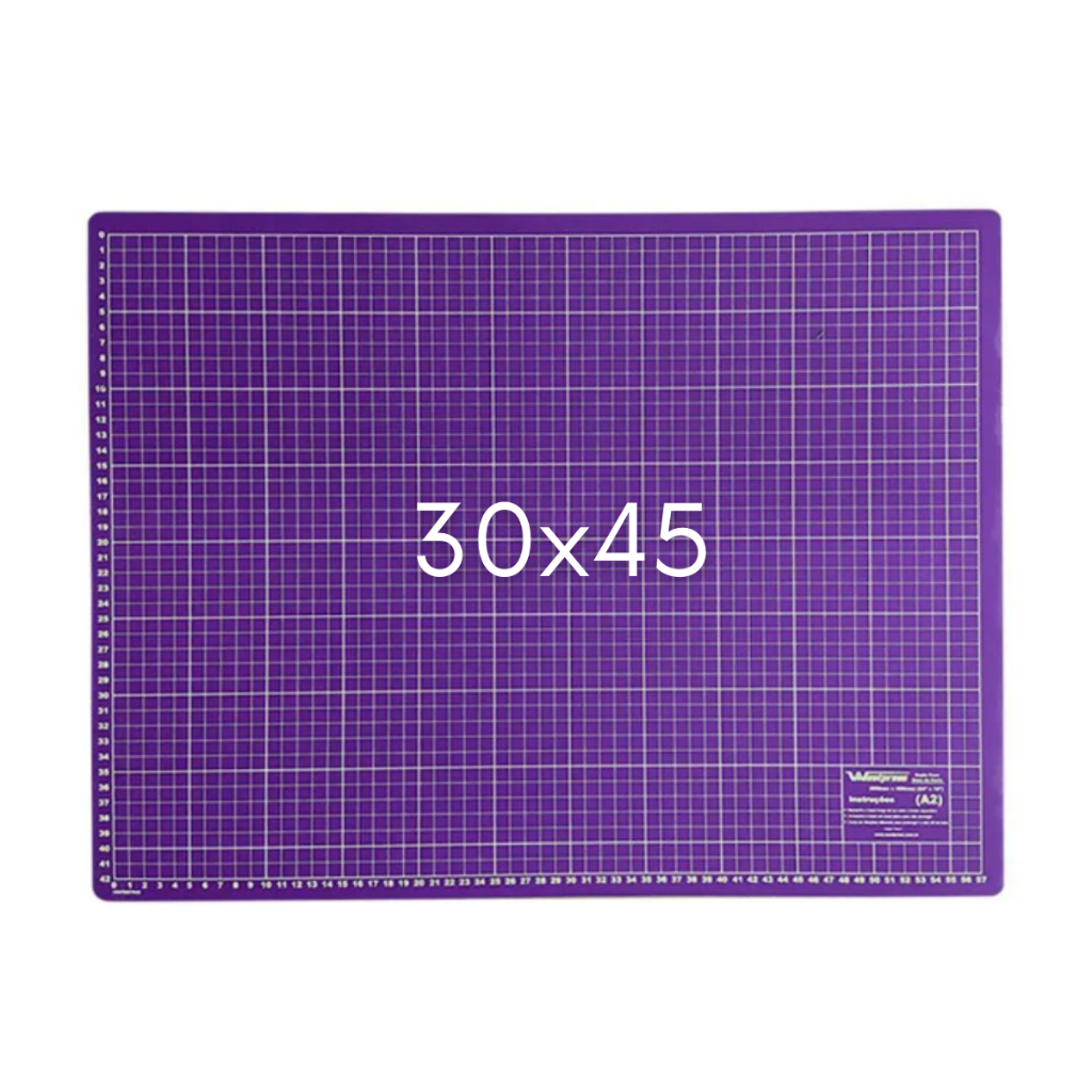 Base de Corte 45x 30 Roxo Patchwork Scrapbook Pipa | Shopee Brasil