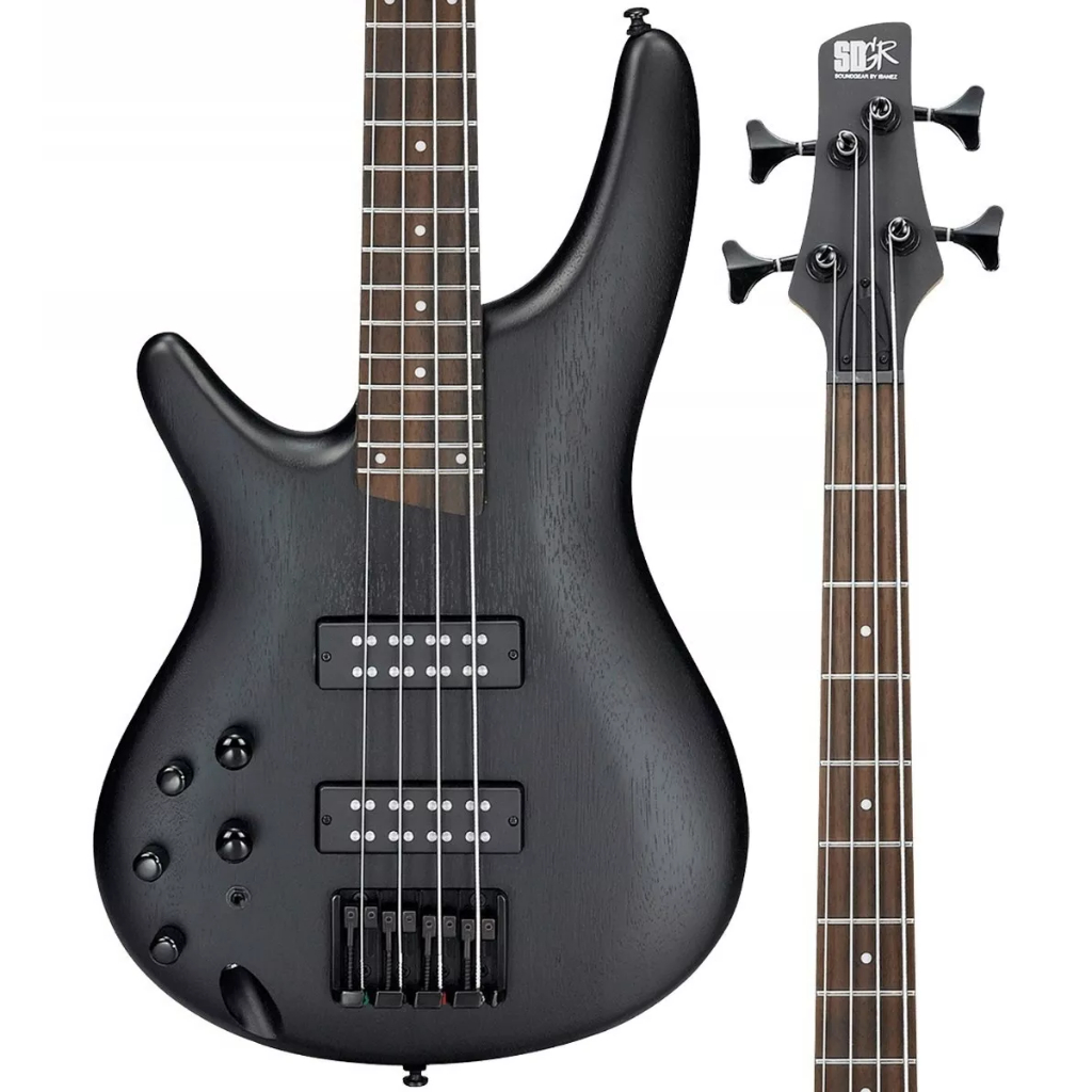 Contra Baixo Para Canhoto - IBANEZ SR300EBL - Weathered Black | Shopee ...