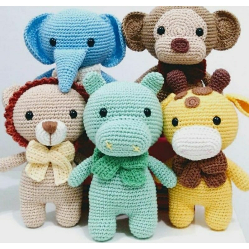 Safari Baby Amigurumi | Shopee Brasil