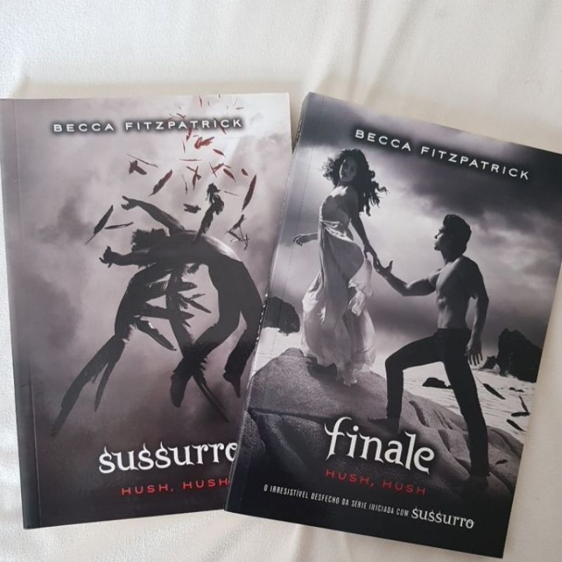 Sussurro e Finale Série Hush Hush / Becca Fitzpatrick | Shopee Brasil