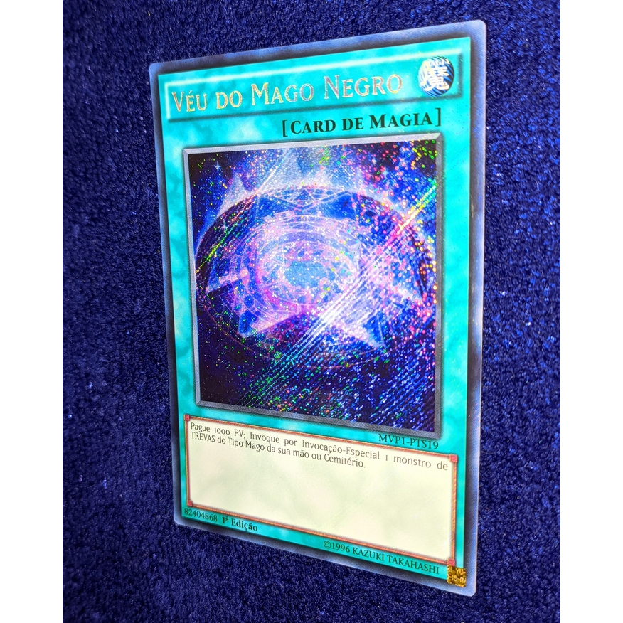 Véu do Mago Negro - ORIGINAL - Secret Rara - Yu-Gi-Oh Mago Negro Dark ...