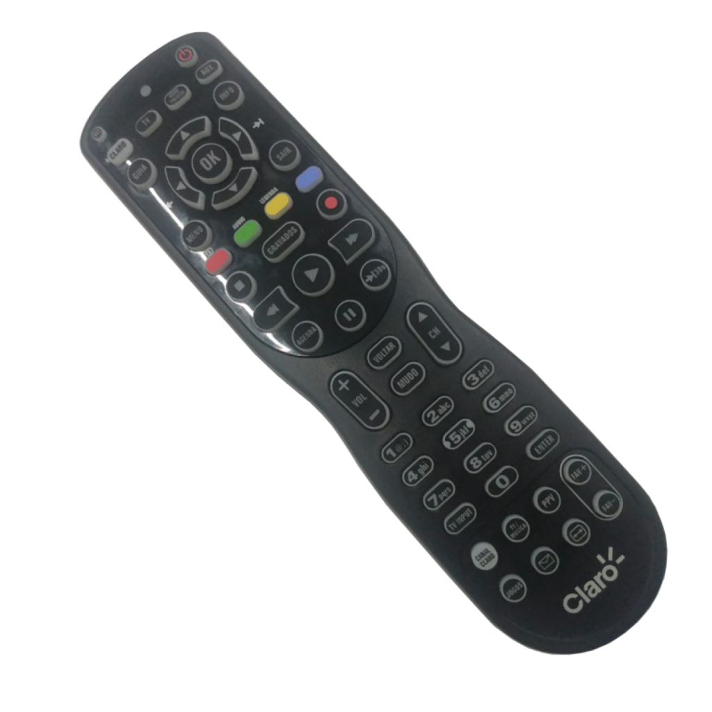 CONTROLE REMOTO CLARO TV ORIGINAL PRETO | Shopee Brasil
