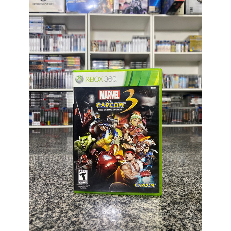 Marvel vs Capcom 3 Fate Of Two Worlds - Xbox 360 Mídia Física Original ...