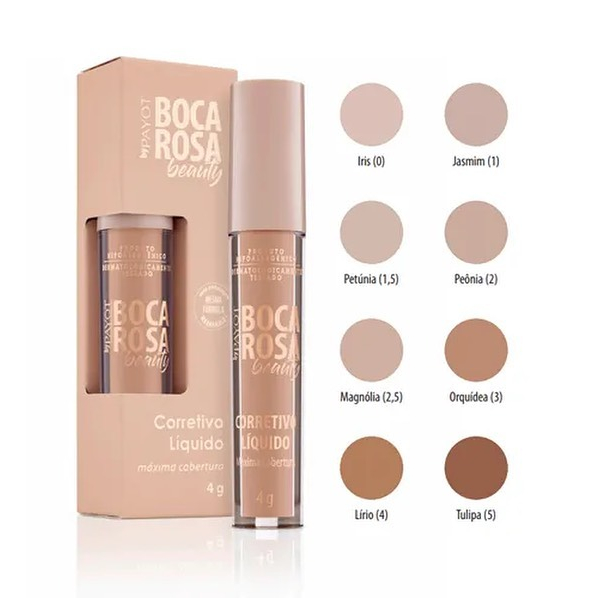 Corretivo Líquido Boca Rosa Payot | Shopee Brasil