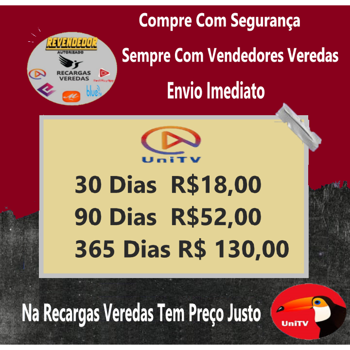 kit personalizado recarga EXPRESS TV , TV UNI - 365 DIAS ANUAL - 30 DIAS MENSAL | Shopee Brasil