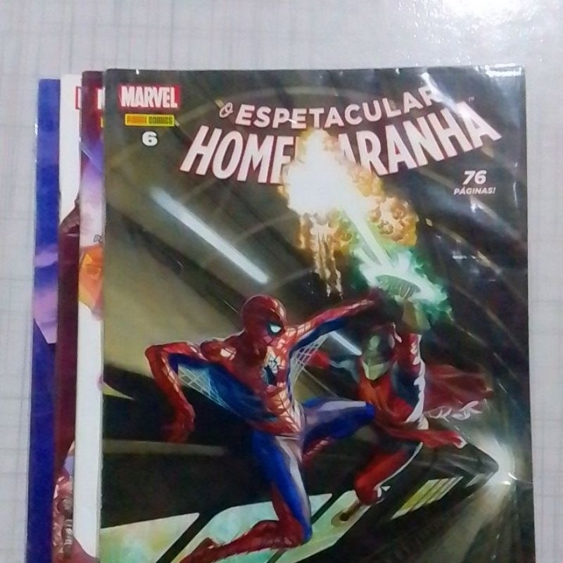 O Espetacular Homem-Aranha - HQ (Diversos Volumes) | Shopee Brasil
