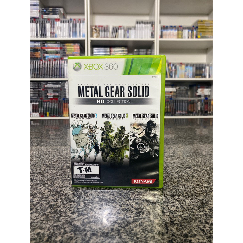 Metal Gear Solid HD Collection - Xbox 360 Mídia Física Original Usado ...