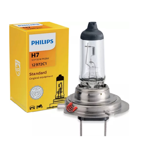 Lâmpada Philips Standard H7 60/55w 12v Farol Baixo Alto | Shopee Brasil
