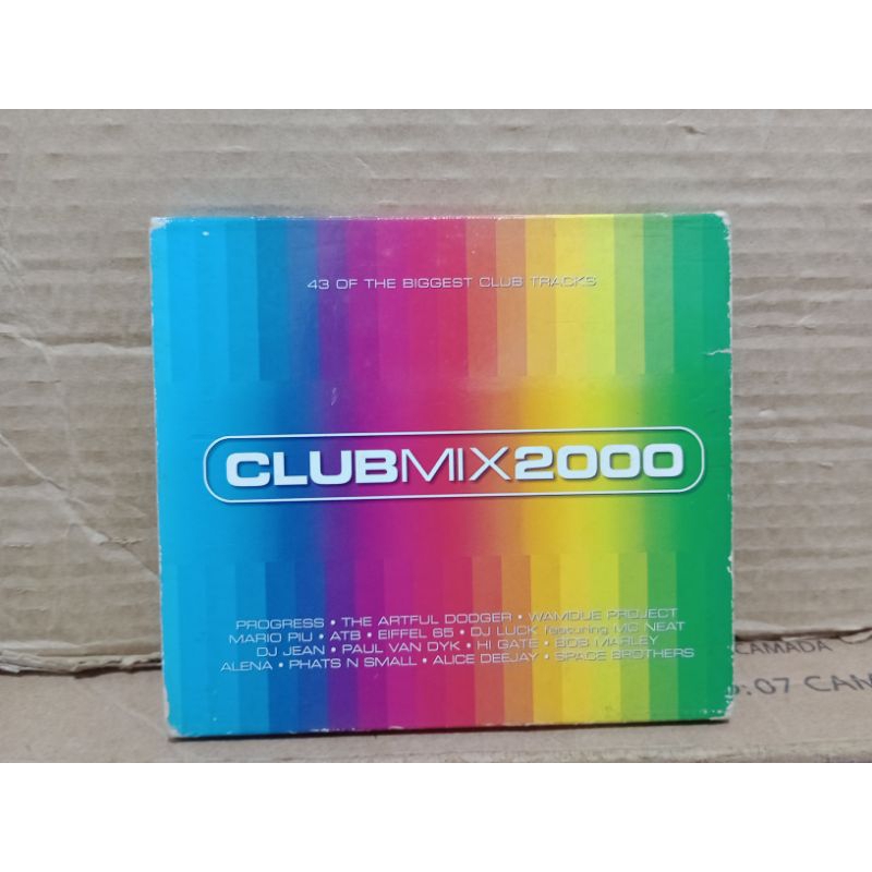 CD CLUB MIX 2000 (ORIGINAL/DUPLO) | Shopee Brasil