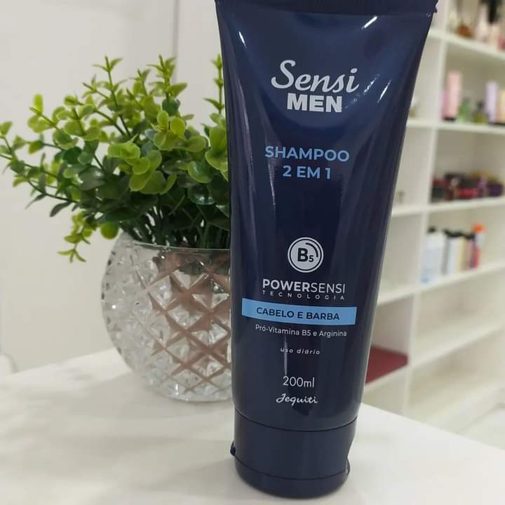Shampoo Sensi Men 2 em 1, 200 ml - Jequiti | Shopee Brasil