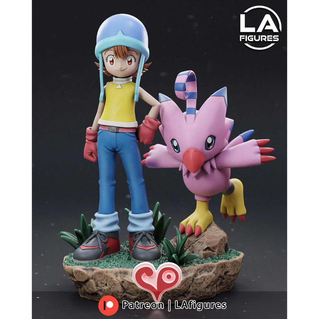 Digimon - Sora e Biyomon - L.A Figures | Shopee Brasil