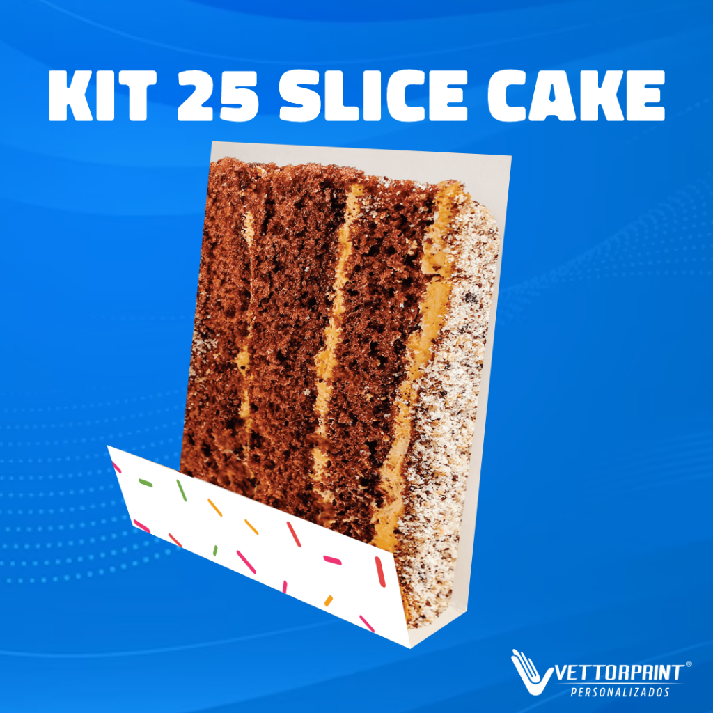 Slice Cakes 25 UNIDADES | Shopee Brasil