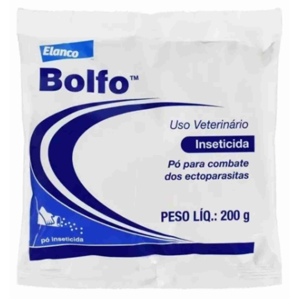 Bolfo Bayer Elanco 200g Contra piolhos, carrapatos,pulgas,bicho de pé ...