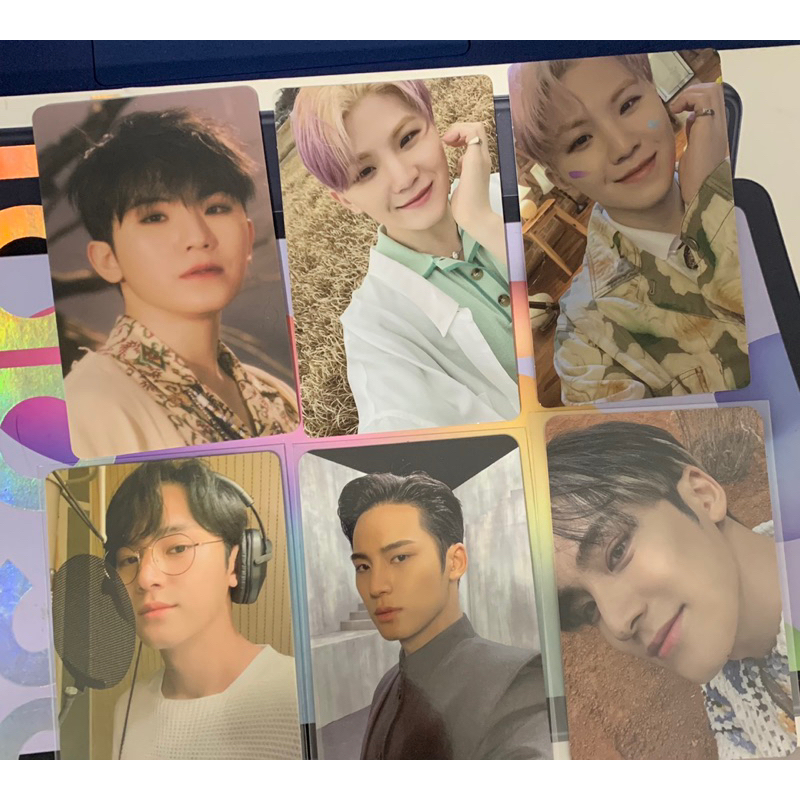 Photocard Oficial Seventeen Mingyu Face the Sun Ep 1 Control Ep 4 Ray Semicolon Woozi Face the ...