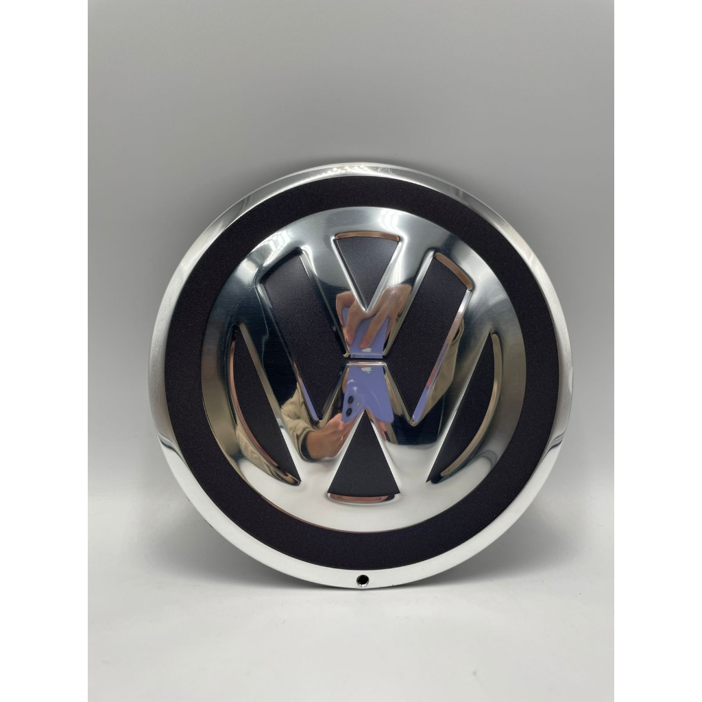 Calota Miolo Centro Roda L. Leve Vw Up Aro 14/15 Embl. Preto | Shopee ...
