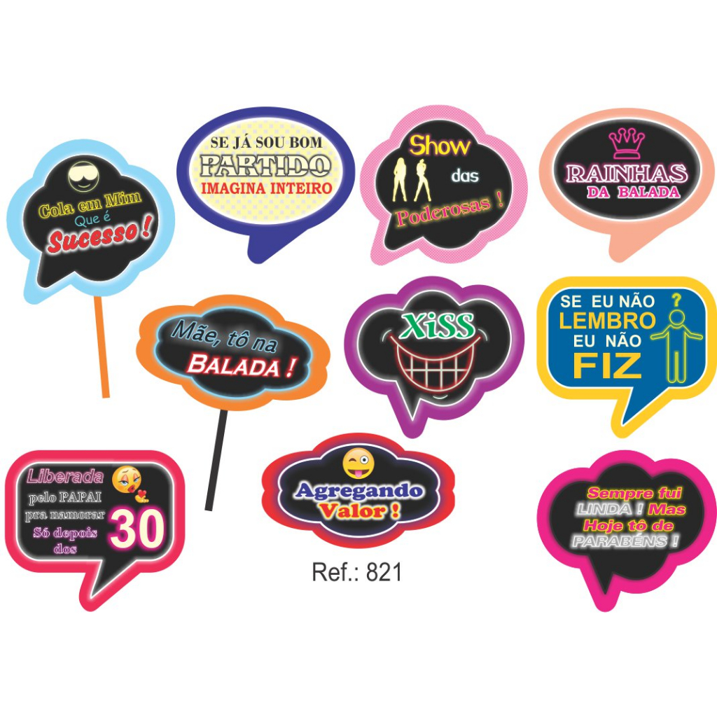 28 Plaquinhas Balada Festa Selfie Casamento Eventos Placa Foto | Shopee Brasil