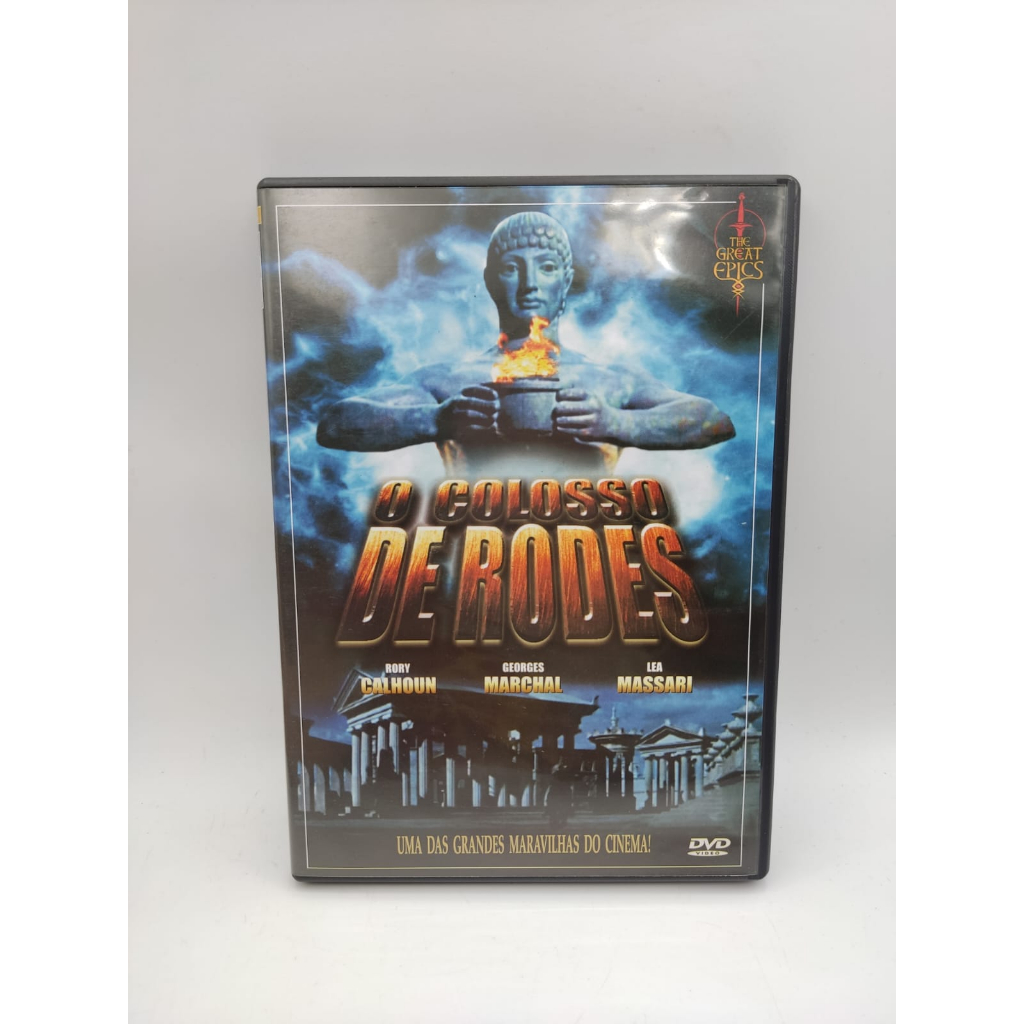 Dvd - O colosso de Rodes - Sergio Leone | Shopee Brasil