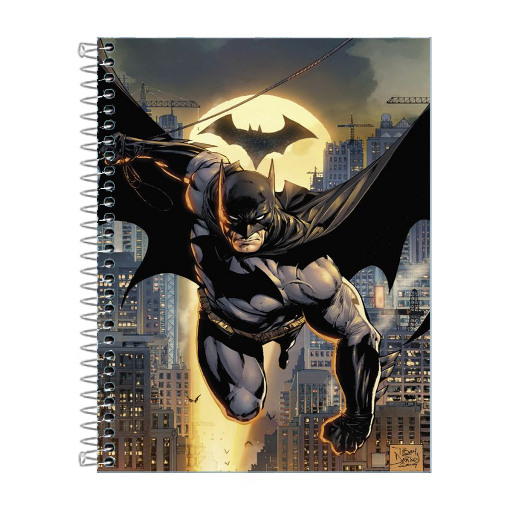 Caderno Batman 1,10 ou 20 Matérias | Shopee Brasil