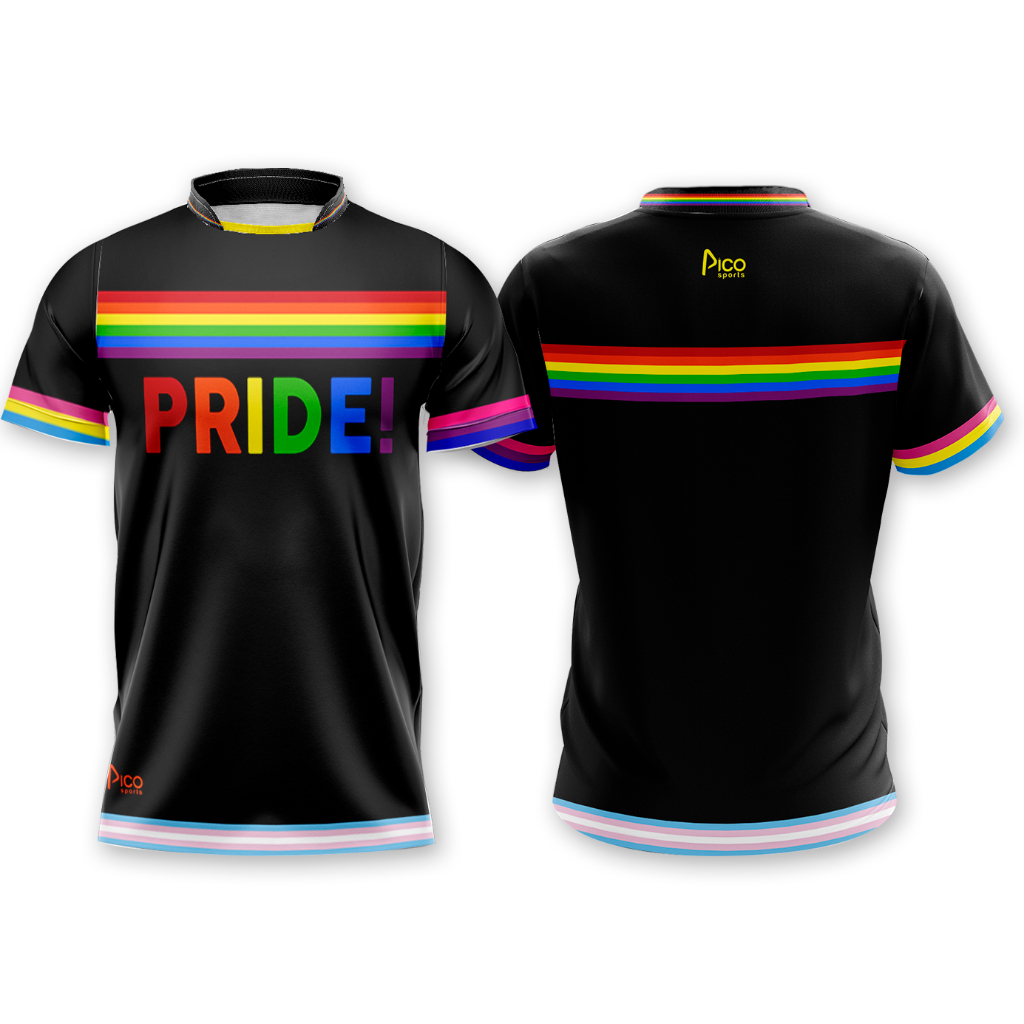CAMISETA ORGULHO PRIDE PRETA | Shopee Brasil