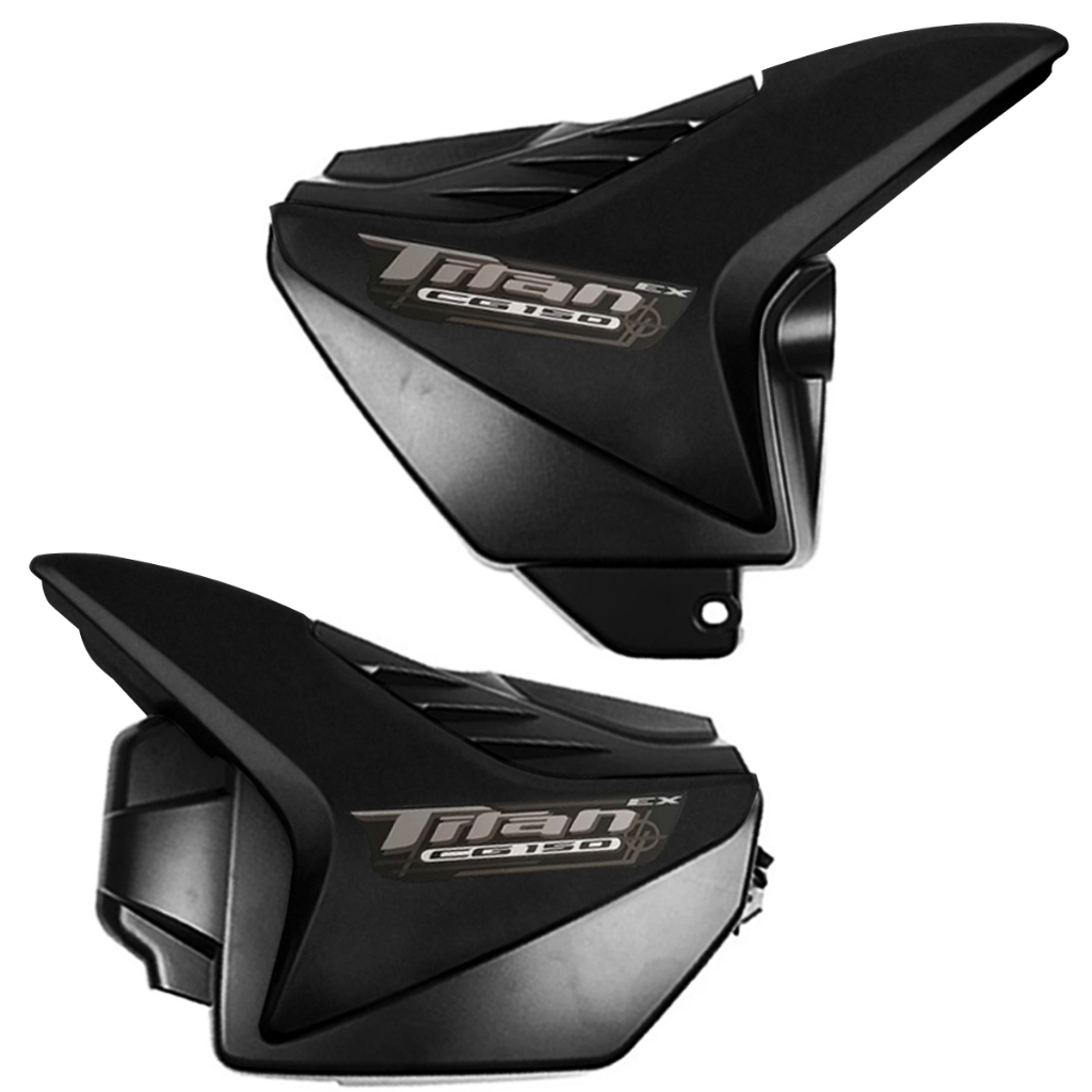 Tampa Lateral Cg Titan 150 2010 Mix Es Vermelha Mod. Original | Shopee ...