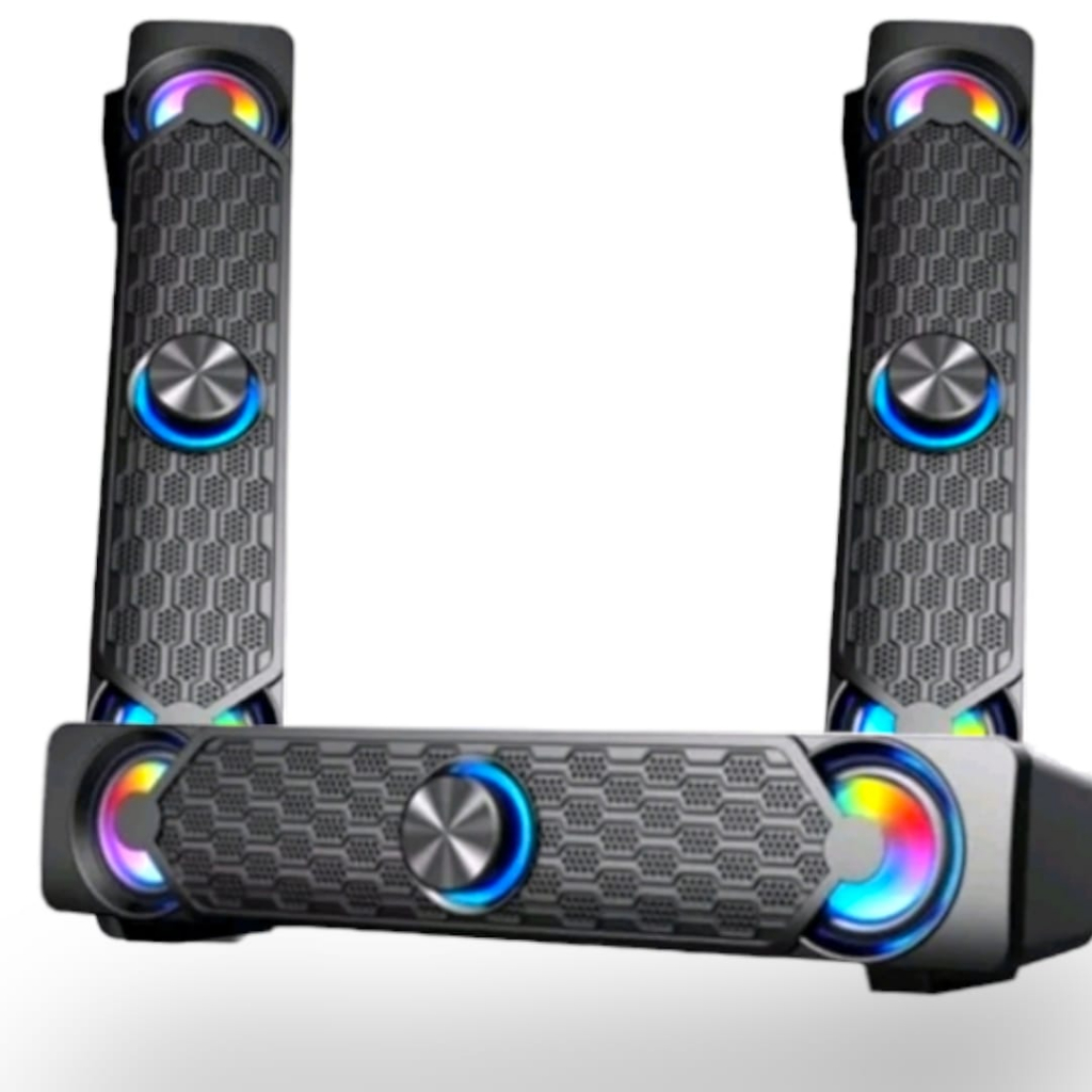 Caixa de som Sound Bar Gamer Pc Computador Tv GT -U250 Minotauro ...
