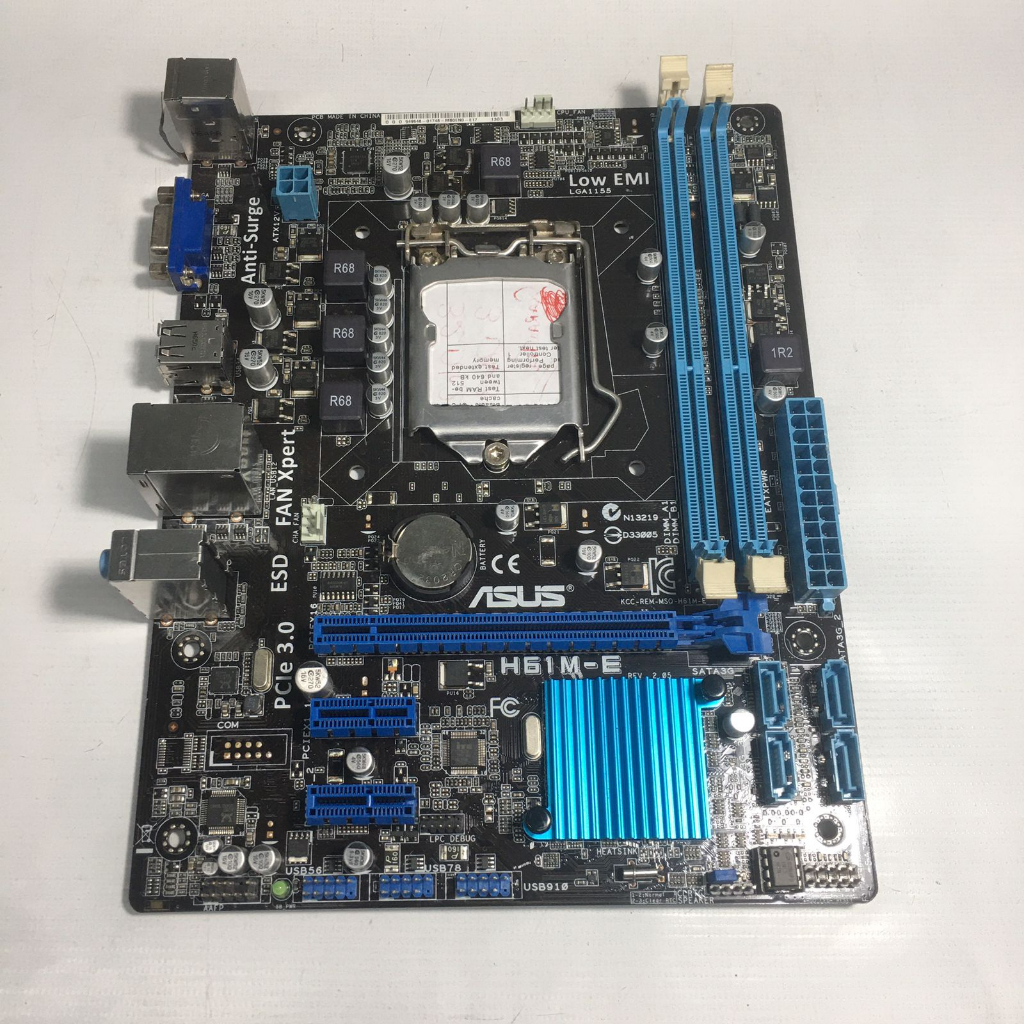 Placa Mae Asus Modelo H61M-E Ddr3 1155 | Shopee Brasil