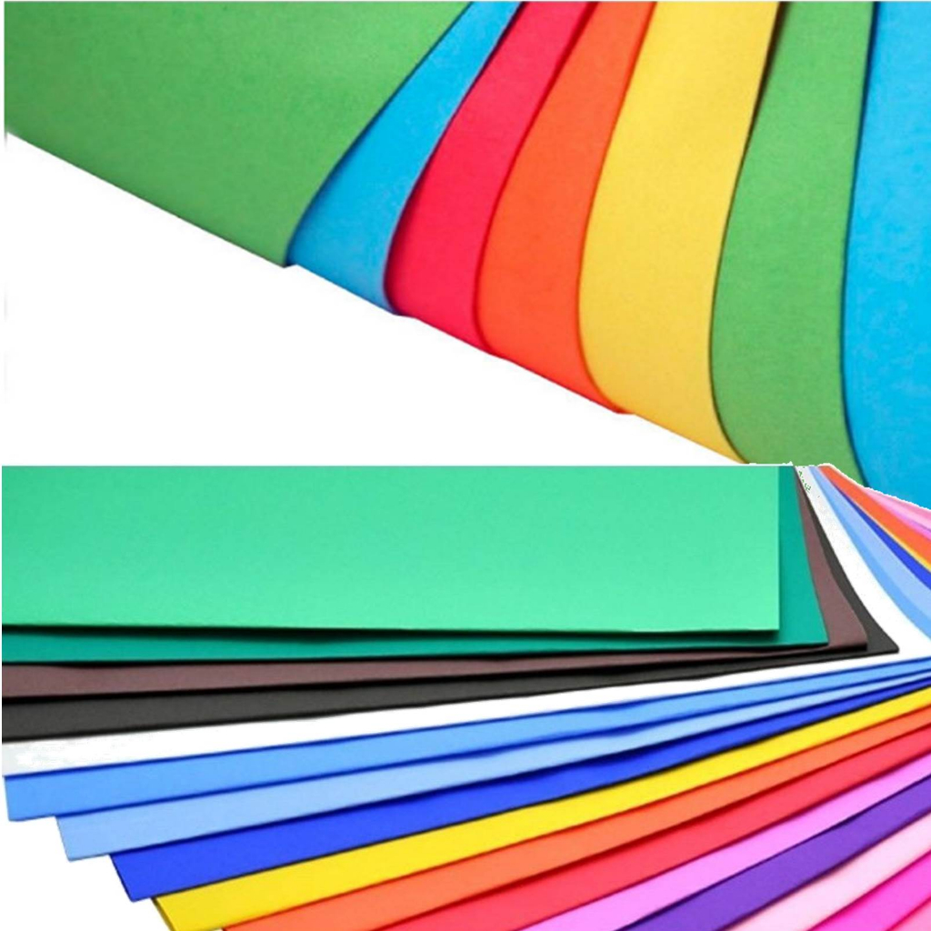 Papel Cartolina Color Set - Cores Variadas - 30 Folhas | Shopee Brasil